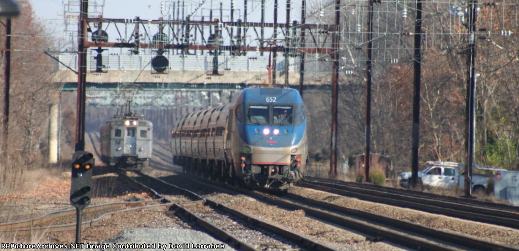 Regional Train #143 southbound passing Extra 3143
